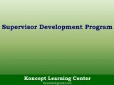 Supervisor Development Program Pptx