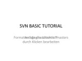 Svn Basic Tutorial Ppt