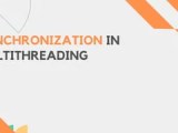Java Presentation On Synchronization In Multithreading Pdf