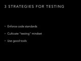 Testable Javascript Strategies Ppt