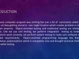 Testing Object Oriented Software Pptx