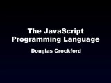 The Java Script Programming Language Ppt Web Development Internet