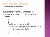 Thread Model In Java Ppt