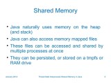 Thread Safe Interprocess Shared Memory In Java In 7 Mins Ppt