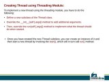 Threads In Python Odp