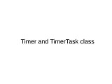 Timer Class In Java Pdf