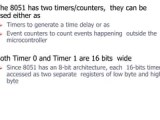 Timer Programming For 8051 Using Embedded C Pptx