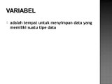 Tipe Data Dan Array Ppt