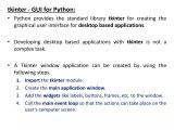 Tkinter Gui Programming In Python Pdf