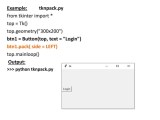 Tkinter Gui Programming In Python Pdf