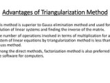 Triangularization Method Pptx