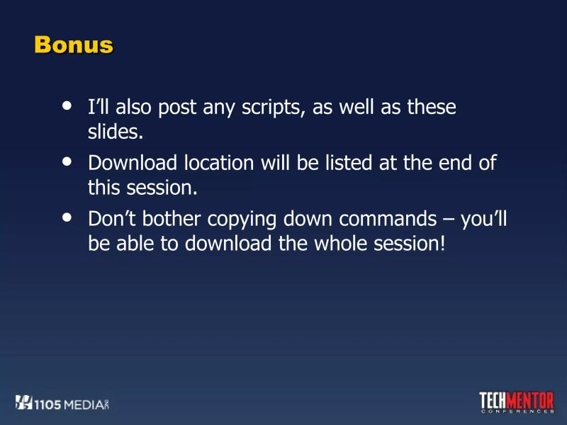 Powershell Scripting And Modularization Techmentor Fall 2011 Ppt - Premium Nature Image Gallery - Full HD