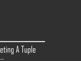 What Is Tuple In Python Python Tuple Tutorial Edureka Ppt