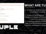 Tuple Operation And Tuple Assignment In Python Pdf