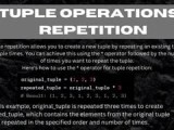 Tuple Operation And Tuple Assignment In Python Pdf