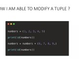 Part 6 Python Tutorial Tuples In Python With Examples Pptx