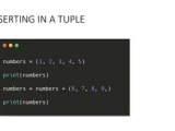 Part 6 Python Tutorial Tuples In Python With Examples Ppt