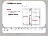 Tutorials Graphs Of Rational Functions Ppt