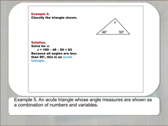 Tutorials Triangle Classification Ppt - Best Space Textures in Mobile