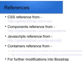 Twitter Bootstrap Css Components And Javascript Ppt