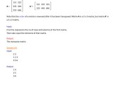 Spl 12 1 Multi Dimensional Two Array Practice Problems Pdf