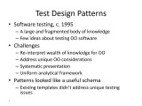 Software Testing Models Patterns Tools Pdf
