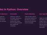 Understanding Python Data Structures A Comprehensive Guide Pptx