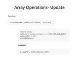 Unit 1 Array Based Implementation Pptx