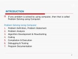 Unit 1 Problem Solving Using Computer Ppt