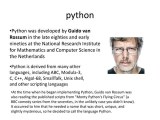 Python Programming Language Introduction Unit Pptx