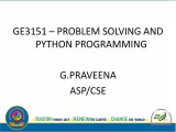 Unit 2 Python Ppt