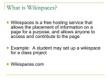 Using Wikispaces In The Classroom Ppt Web Development Internet
