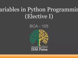 Variables In Python Pptx