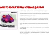 Visual Basic Tutorials Pdf