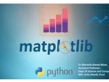 Visualization And Matplotlib Using Python Pptx