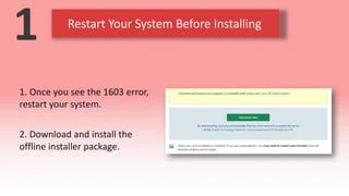 3 Steps To Solve Java Error Code 1603 Ppt - Download Premium Ocean Background | HD