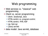 Web Programming Using Html Css Javascript Php Etc Ppt