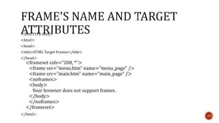 Html Frameset Inline Frame Pptx - Nature Picture Collection - Full HD Quality