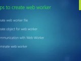 Web Workers Javascript Html Api Pptx