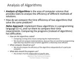 Data Structures And Algorithm Week 11 Algorithm Analysis Pdf