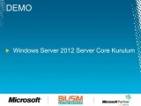Windows Server 2012 Developer Preview Server Core Pptx