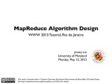 Mapreduce Algorithm Design Pdf