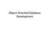 Ppt Object Oriented Database Development Powerpoint Presentation