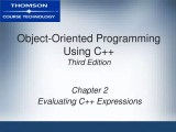 Ppt Object Oriented Programming Using C Third Edition Powerpoint