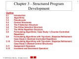 Ppt Chapter 3 Structured Program Development Powerpoint