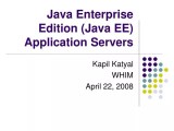 Ppt Java Enterprise Edition Java Ee Application Servers Powerpoint