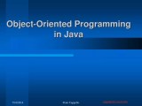 Ppt Object Oriented Programming In Java Powerpoint Presentation Free
