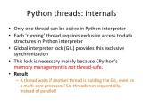 Threads In Python Presentation