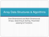Ppt Array Data Structures Algorithms Powerpoint Presentation Id