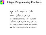 Ppt Integer Programming Powerpoint Presentation Free Download Id
